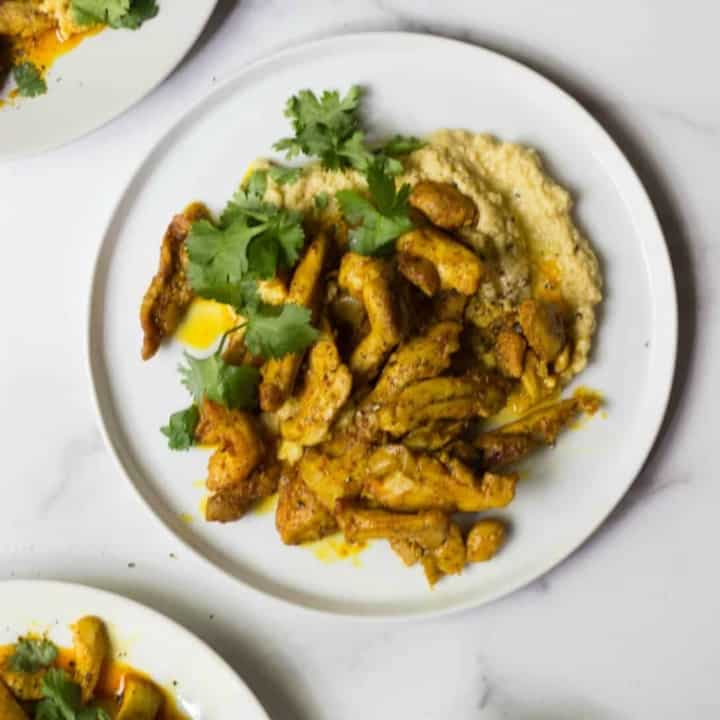 Chicken Shawarma Plate (with video!) - The Healthy Epicurean