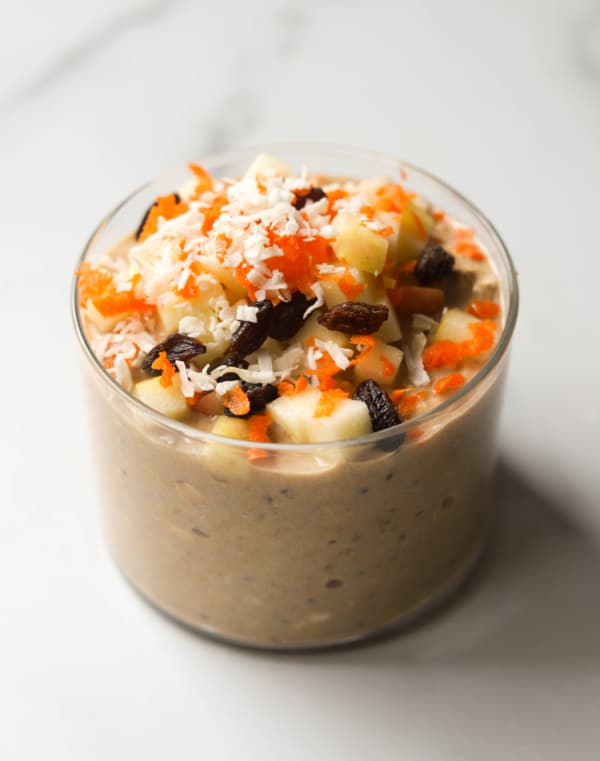 Morning Glory Overnight Oats - The Healthy Epicurean