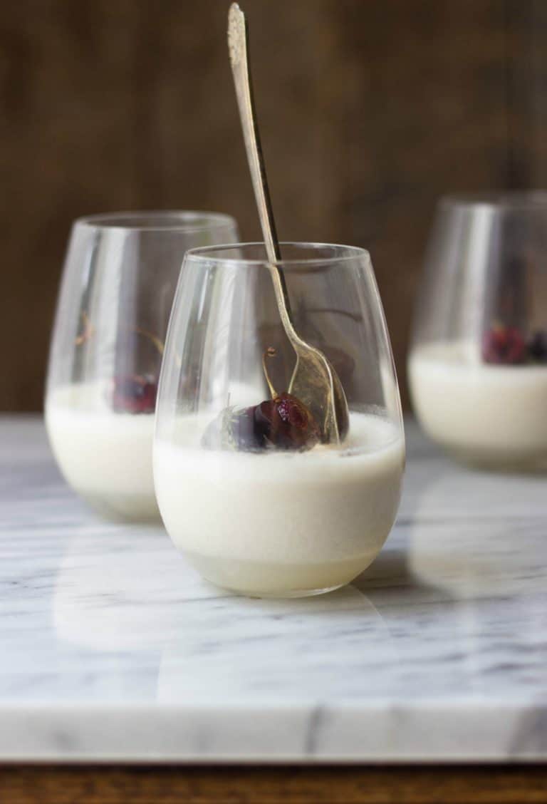 Coconut Panna Cotta - The Healthy Epicurean