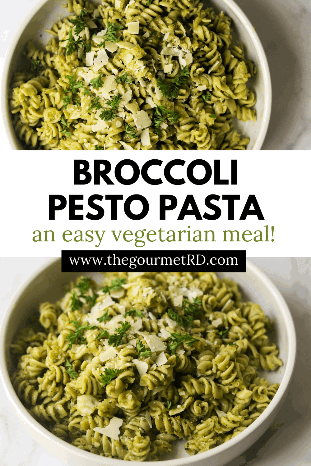 Broccoli Pesto Pasta Salad - The Healthy Epicurean