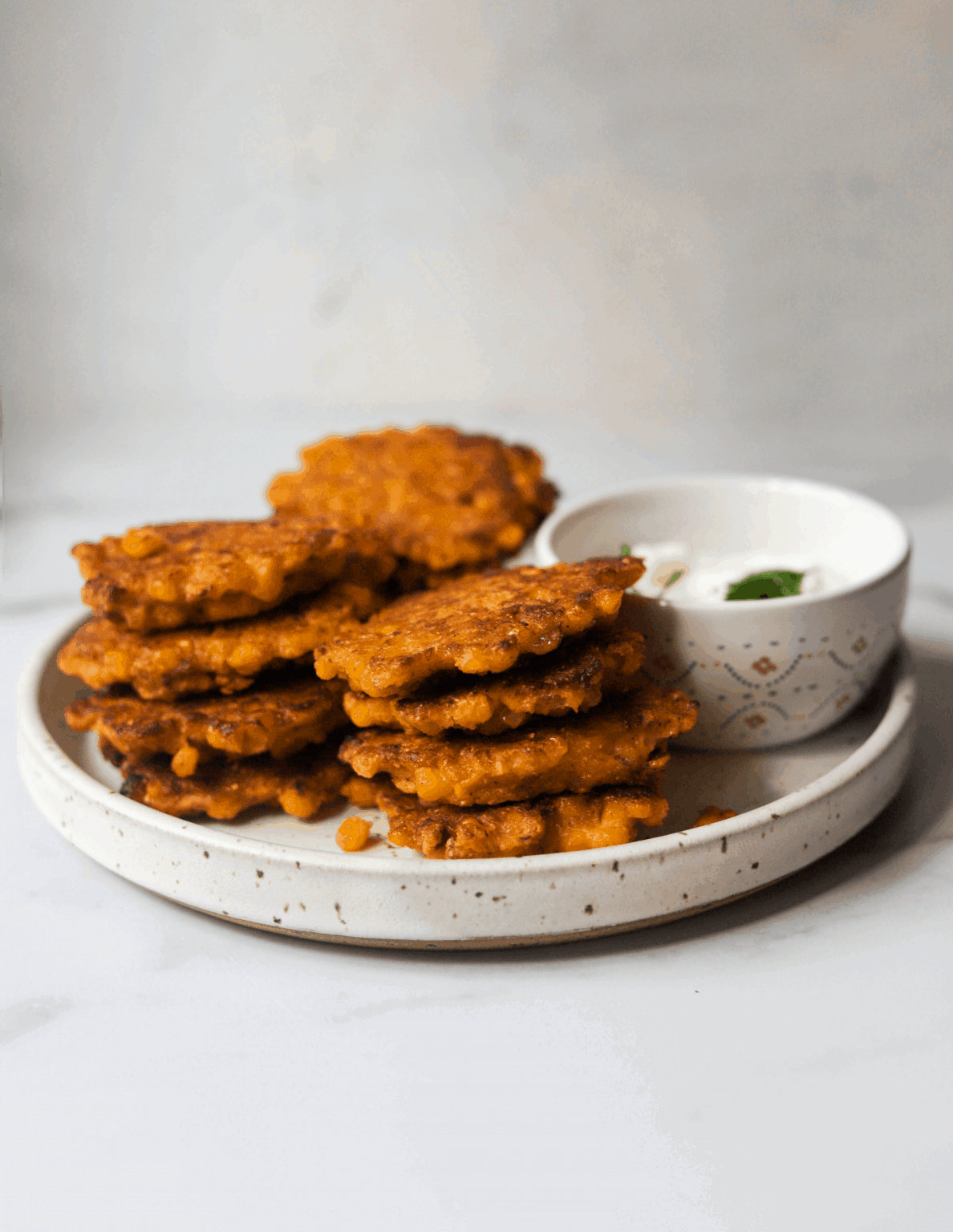 Sweet Corn and Bacon Fritters - The Healthy Epicurean