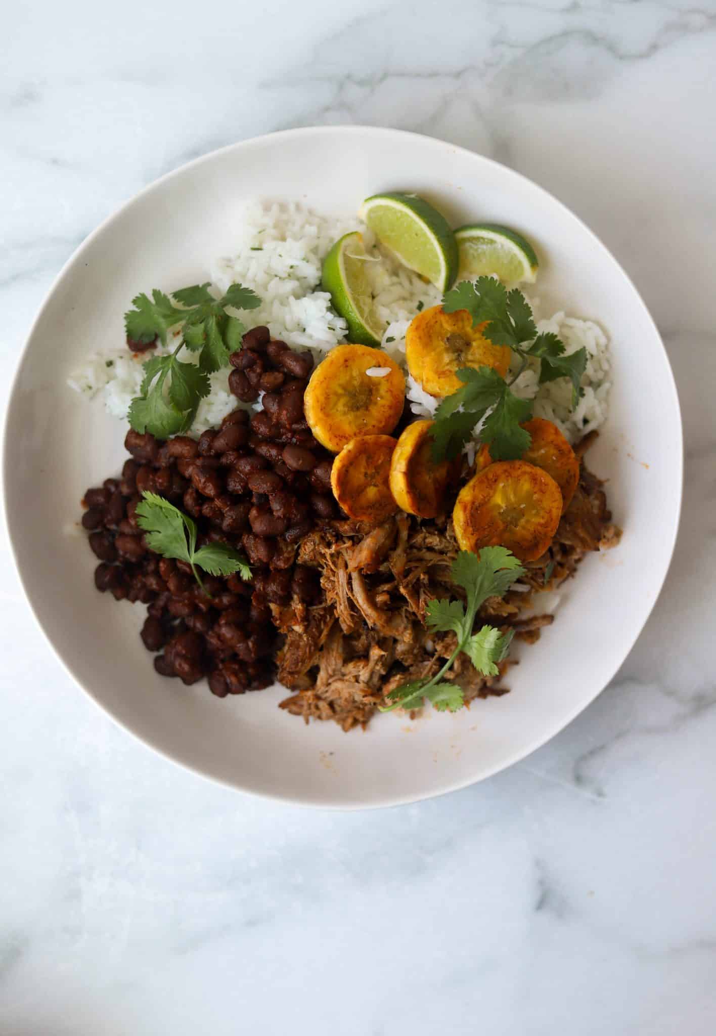 Pulled Pork Rice Bowls with Cilantro Lime Rice - The Healthy Epicurean