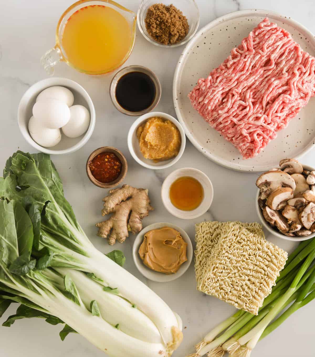 Spicy Miso Soup with Ramen - The Healthy Epicurean